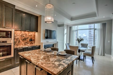 Luxury condos for sale: Suite at St. Regis Residences in downtown Toronto