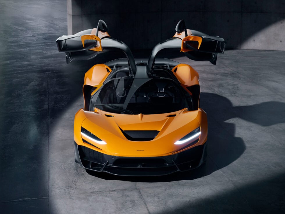 McLaren W1 supercar and tracing the P1 and F1 bloodline